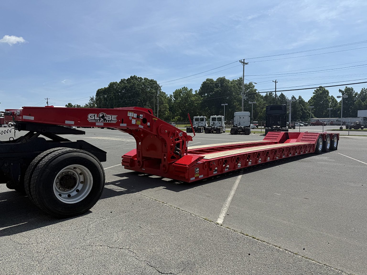 2025 GLOBE LOWBOY - Excel Trailers