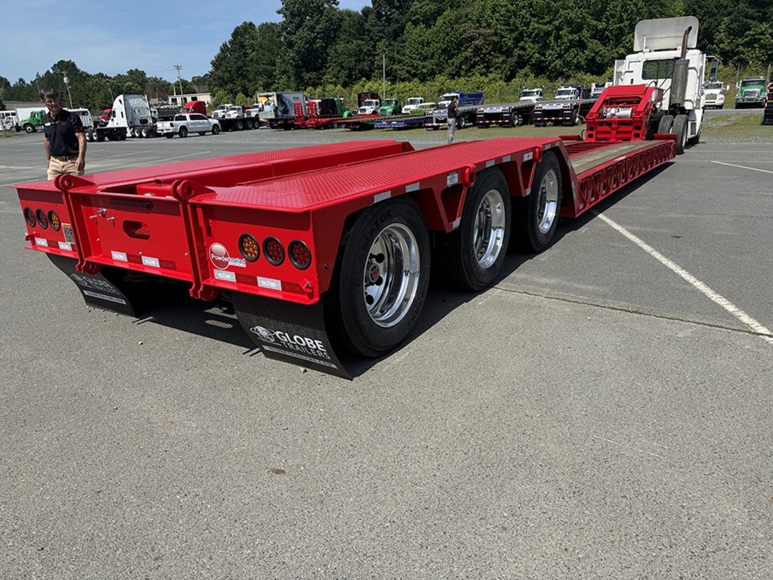 2025 GLOBE LOWBOY - Excel Trailers