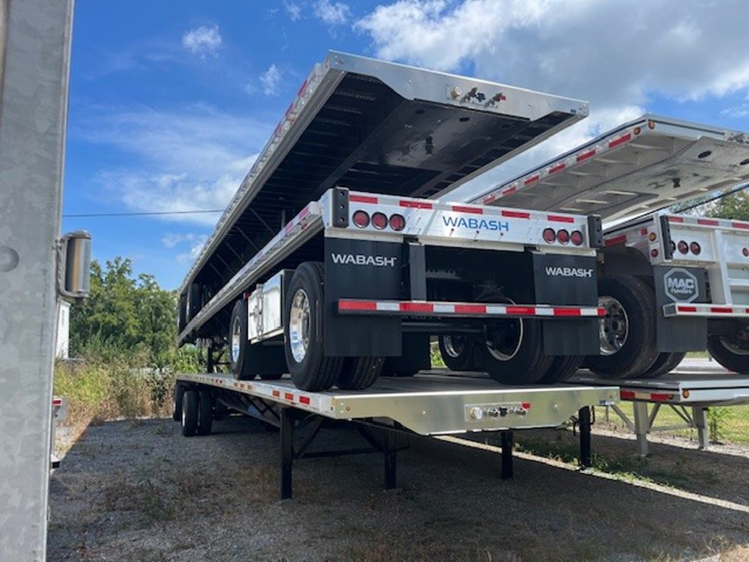 2025 Wabash Platform Combo Steel / A - Excel Trailers